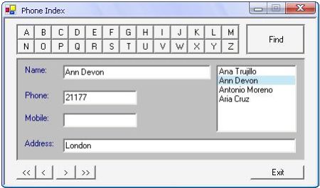 Button Array Using C#